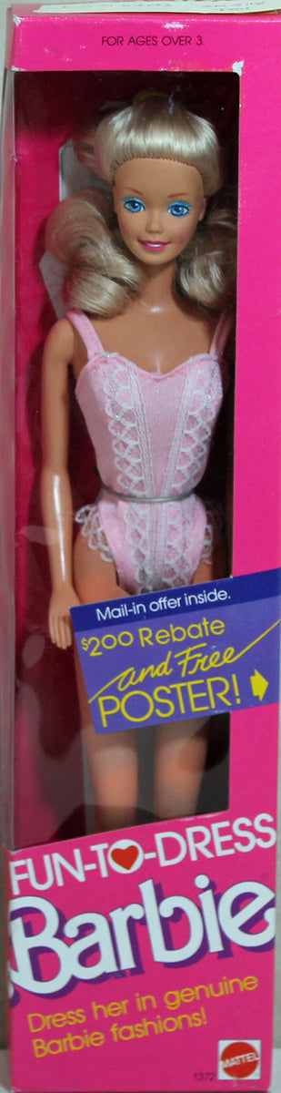 Barbie 1372 MIB 1988 Fun To Dress Doll Sell4Value