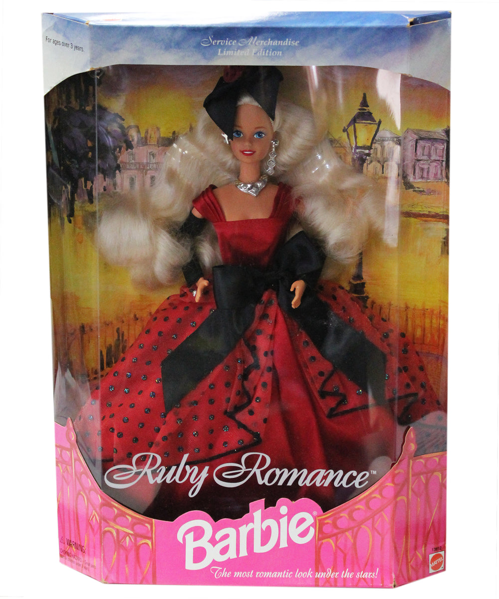 1995 Ruby Romance Barbie, NRFB, (13612) Mint Box – Sell4Value