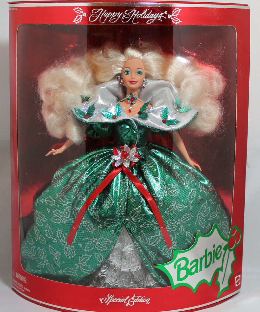 Barbie 14123 ln box 1995 Happy Holidays Doll – Sell4Value