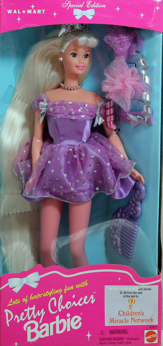 Barbie 17971 MIB 1996 Walmart Pretty Choices Doll – Sell4Value