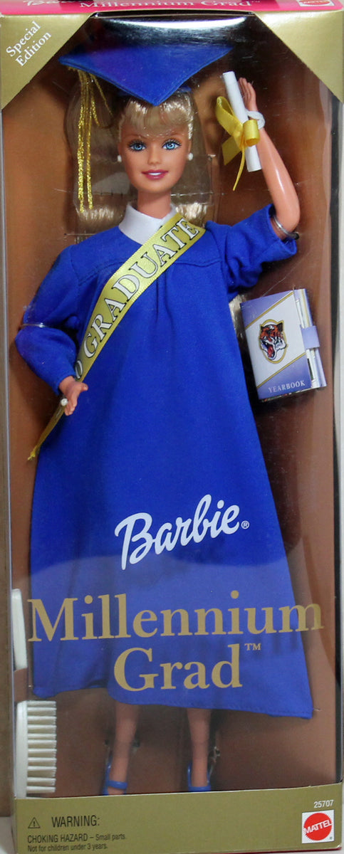 Barbie 25707 MIB 2000 Millennium Grad Blue Gown Doll – Sell4Value