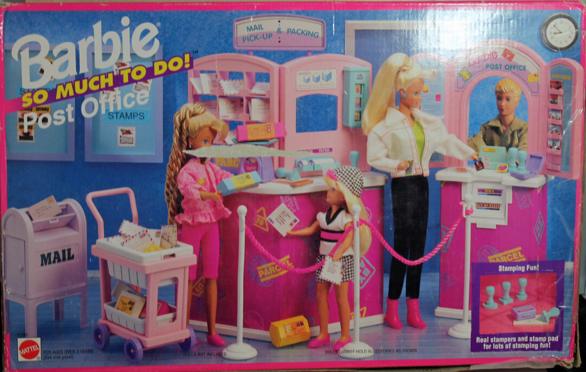 1994 So Much To Do Barbie Post Office – Sell4Value