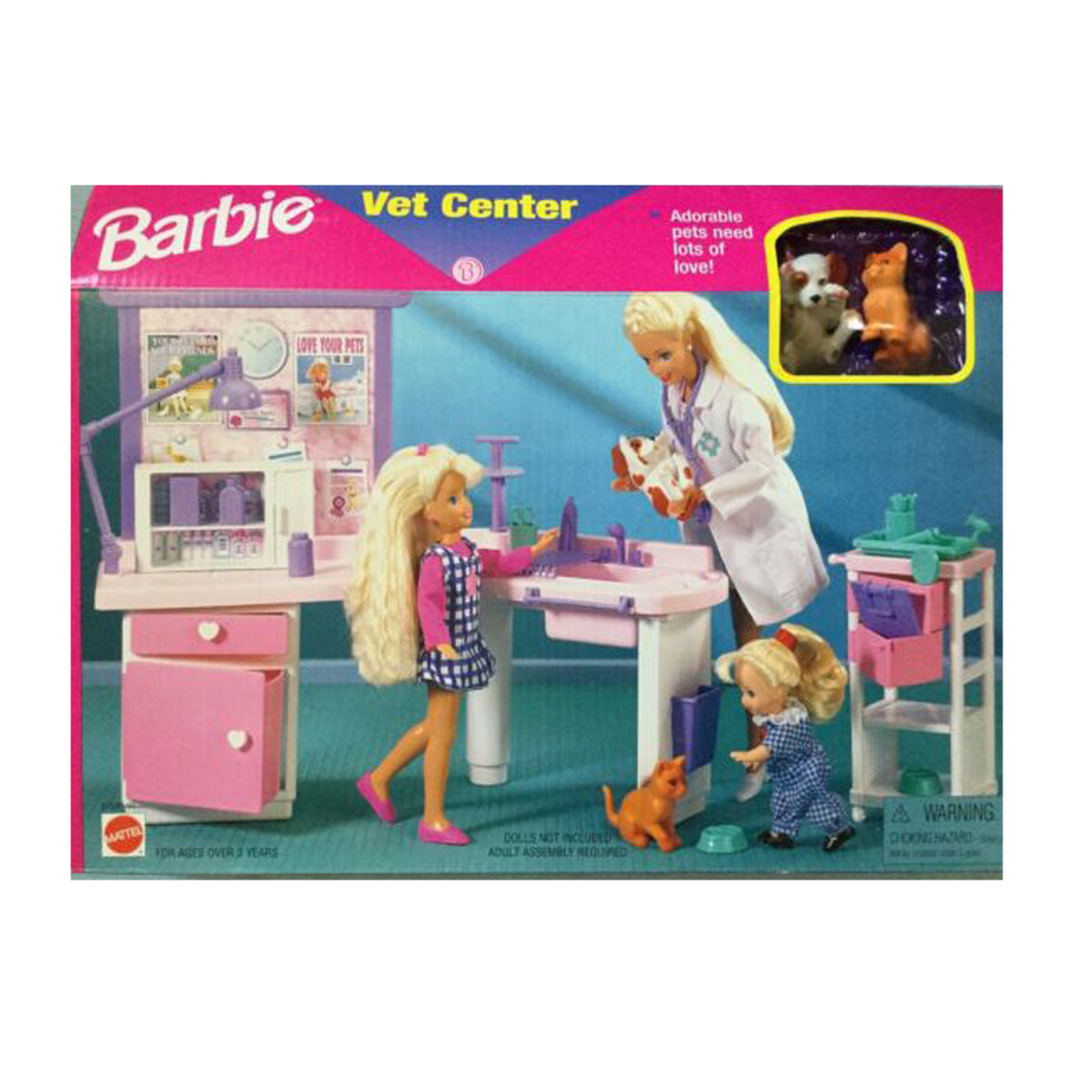 Barbie 67597, 1997 Barbie Vet Center, MIB – Sell4Value