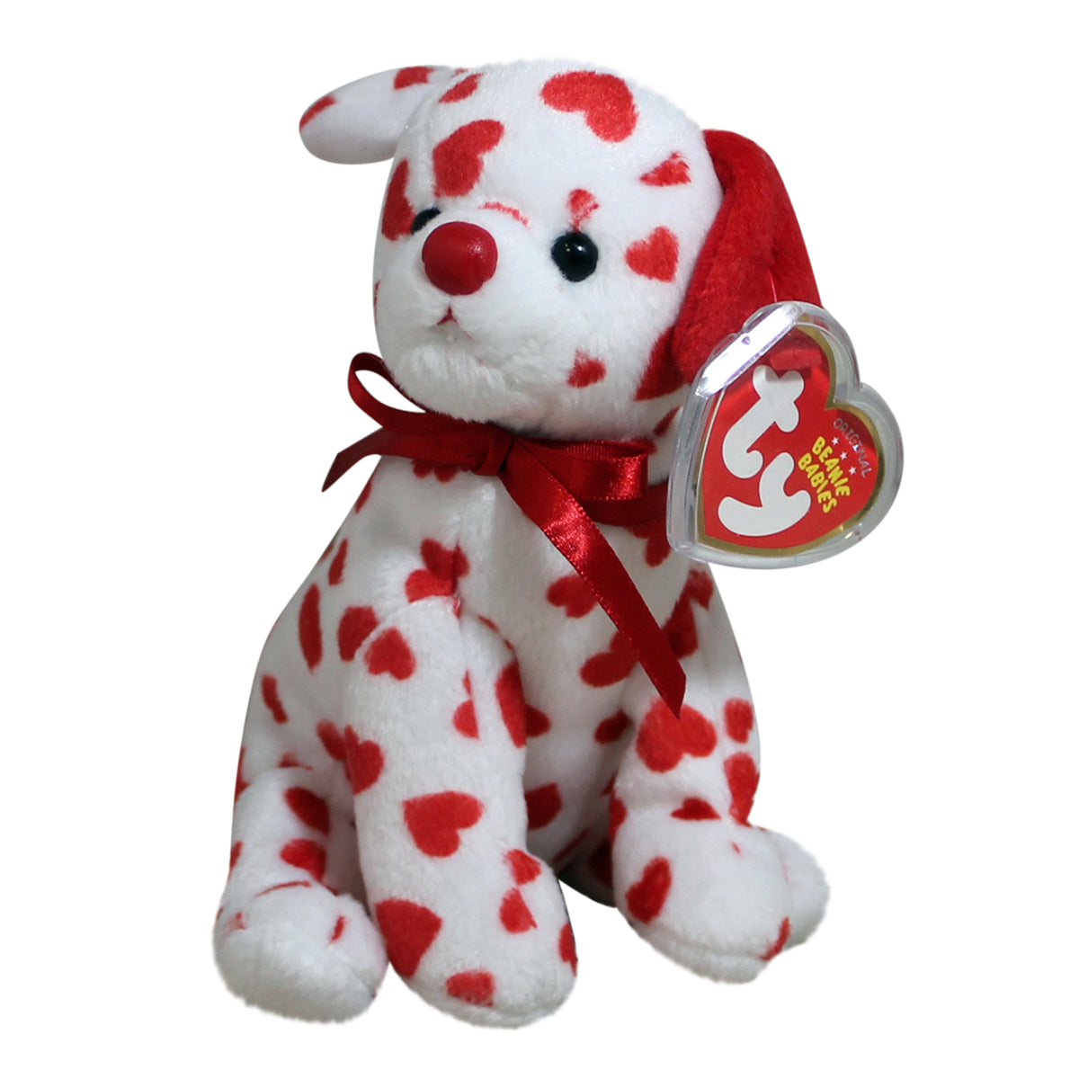 Ty Beanie Baby Hearts the Dog - MWMT – Sell4Value