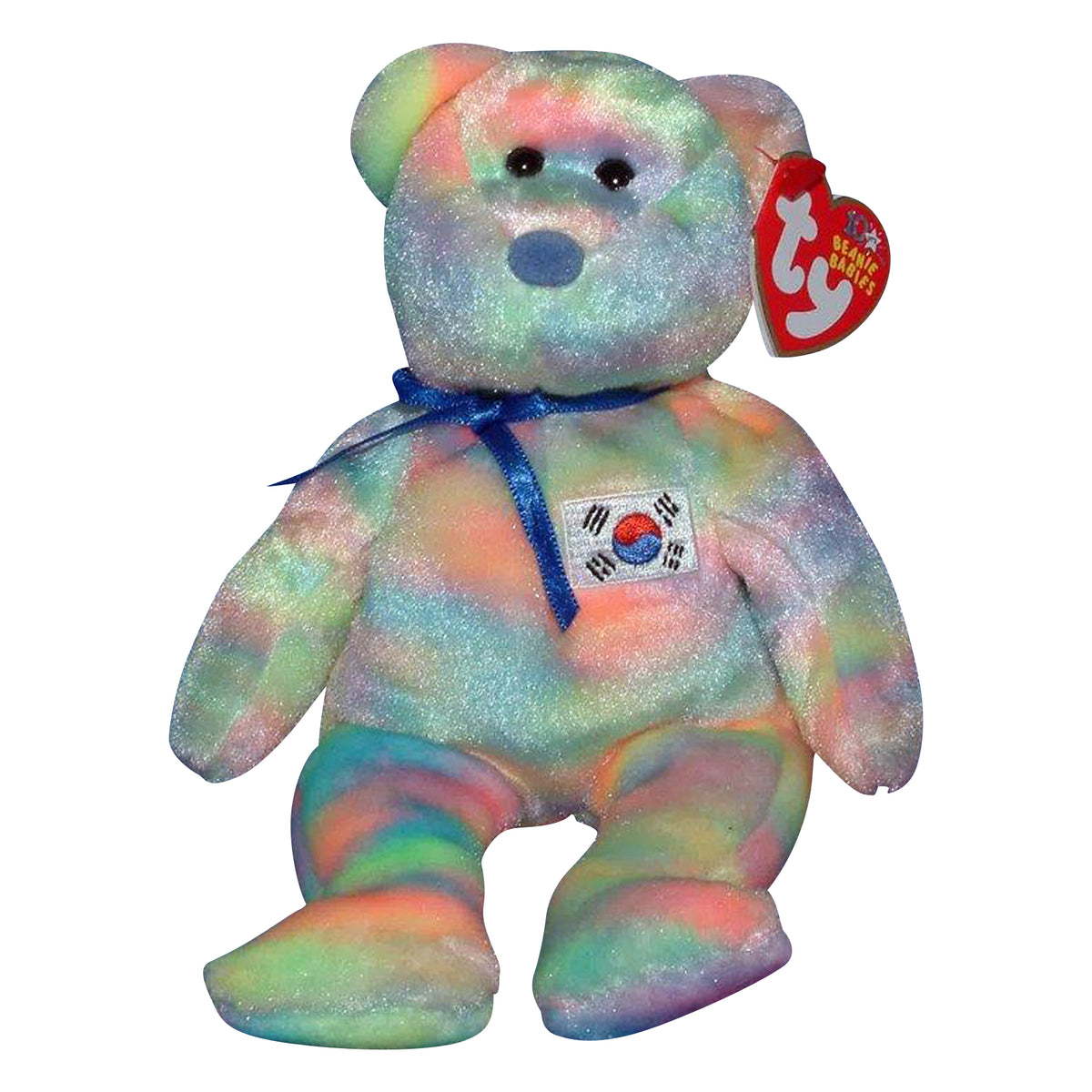 Ty Beanie Baby: Coreana the Bear - South Korea Exclusive – Sell4Value