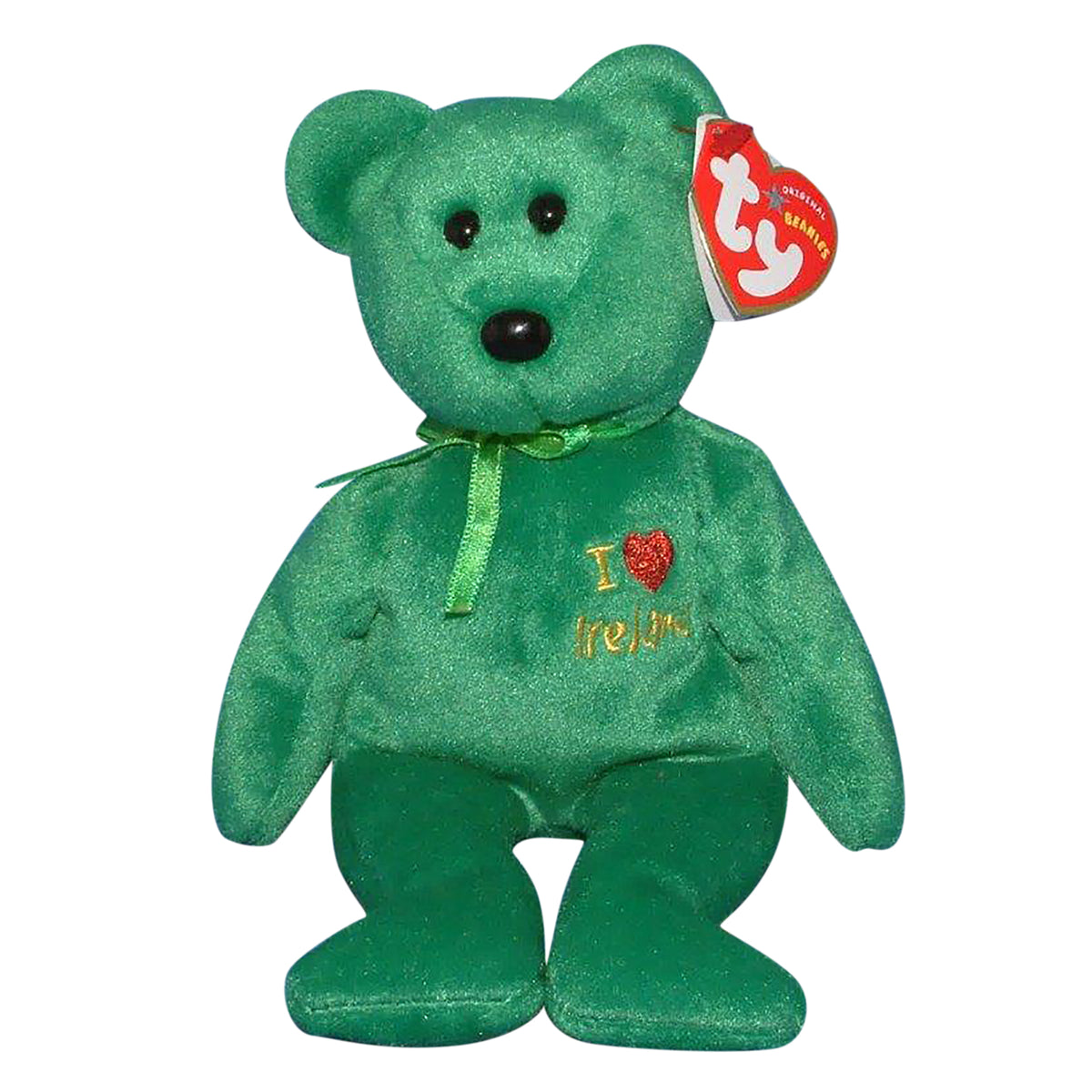 Ty Beanie Baby: I Love Ireland the Bear – Sell4Value