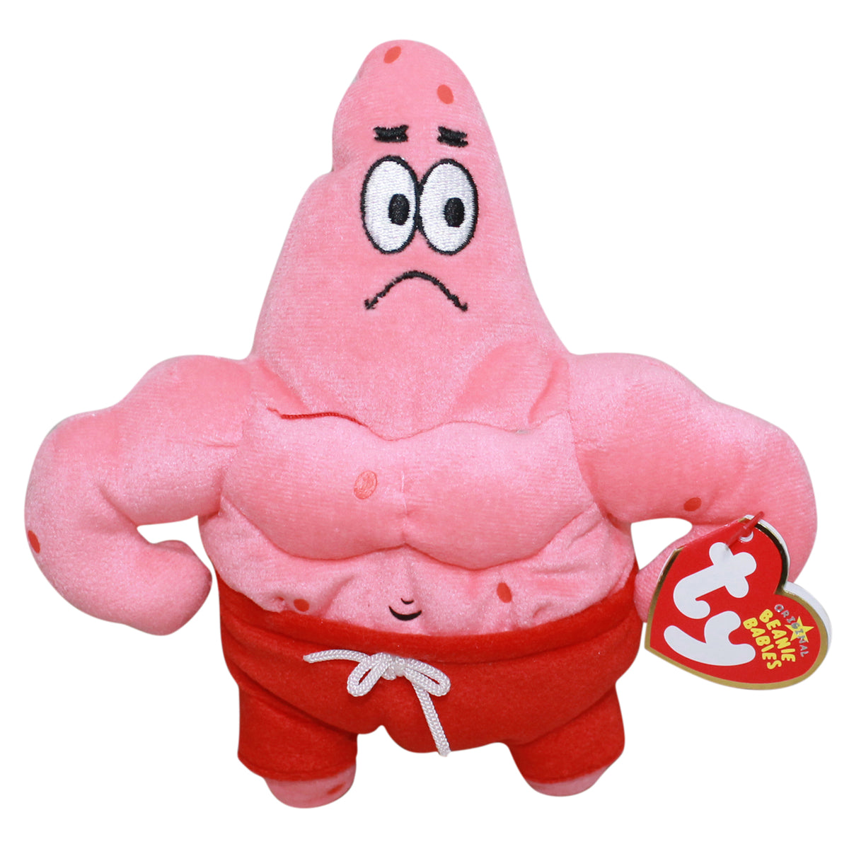 Ty Beanie Baby: Muscle Man Star the Starfish | SpongeBob SquarePants ...