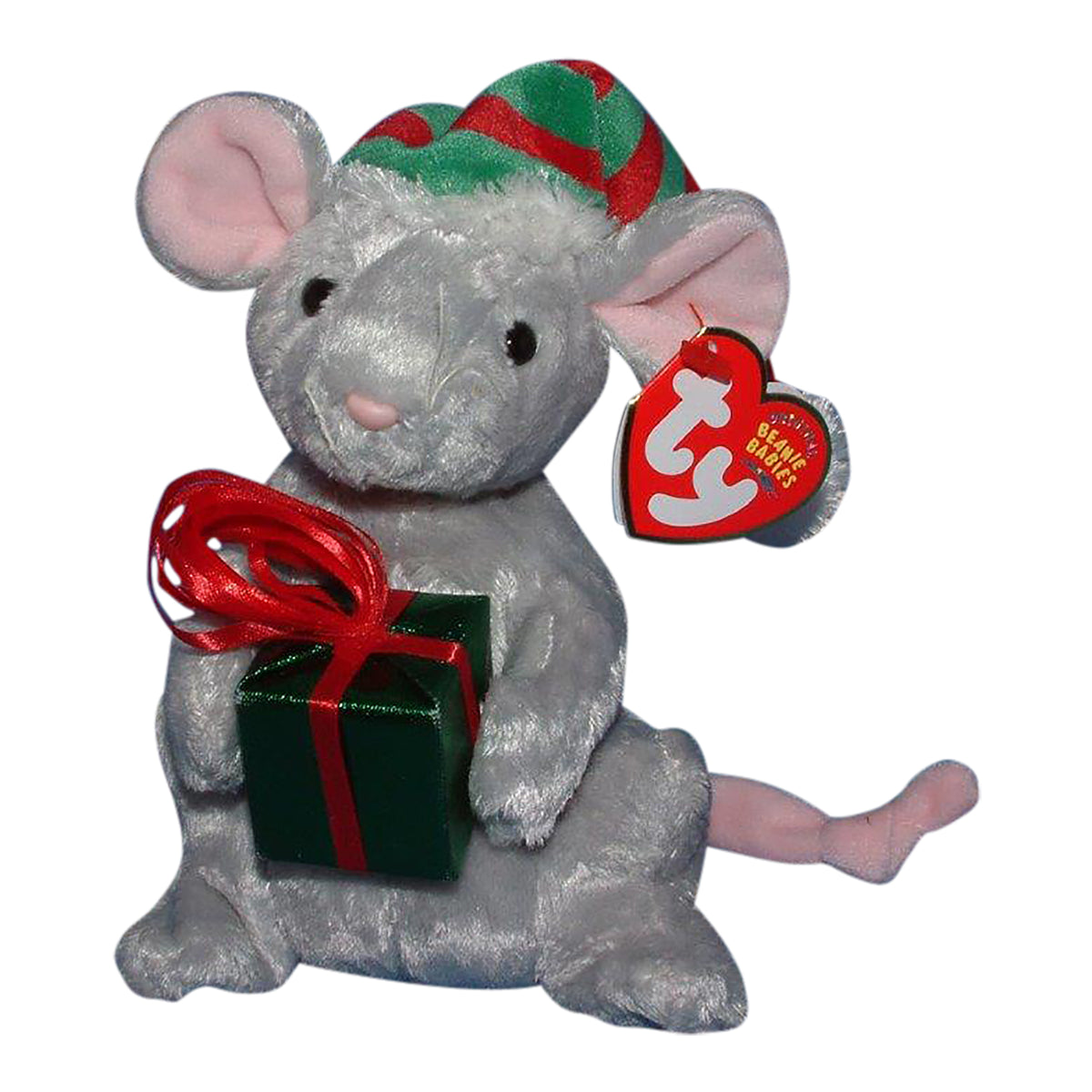 Ty Beanie Baby Tiny Tim - MWMT (Mouse Internet Exclusive 2004) Christm ...